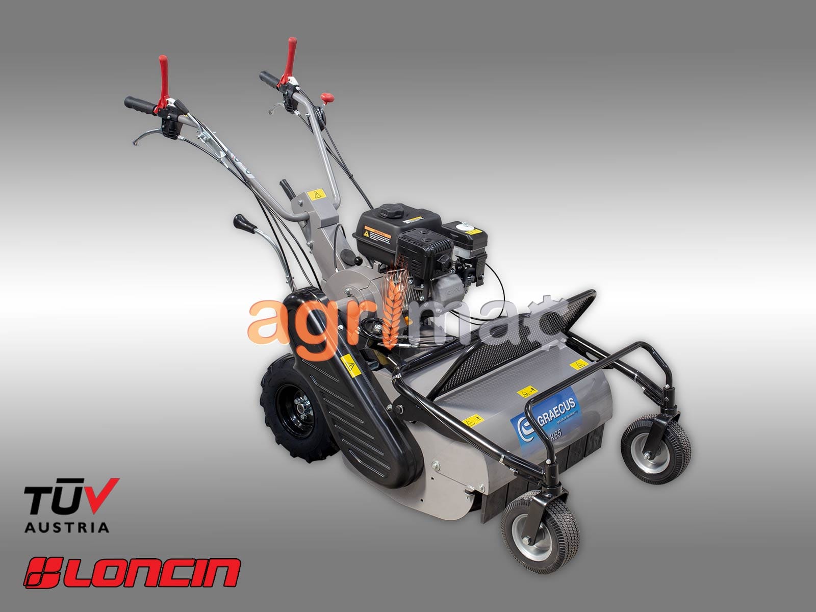 Tocator vegetatie Graecus GK65 – RoUtilaje – Utilaje Agricole