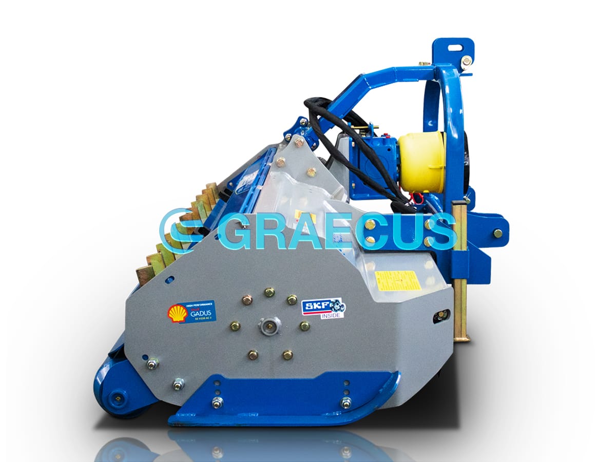 Tocator de vegetatie, 180 cm, conectare cardan tractor, Graecus Ares ...