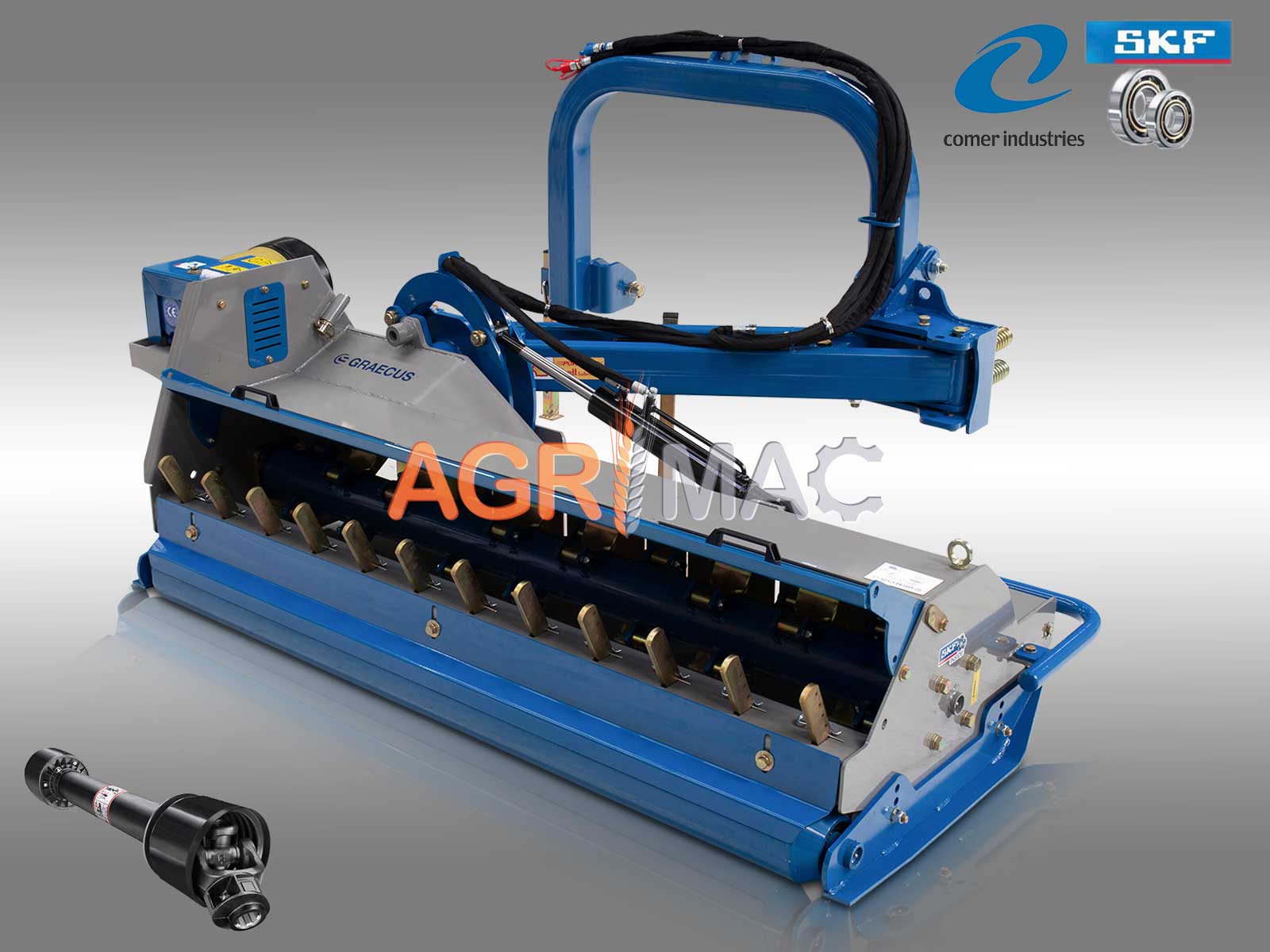 Tocător de vegetație cu braț BPK140 – RoUtilaje – Utilaje Agricole